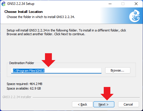 Lab 1.1 Installing GNS3 - the virtual network simulator.