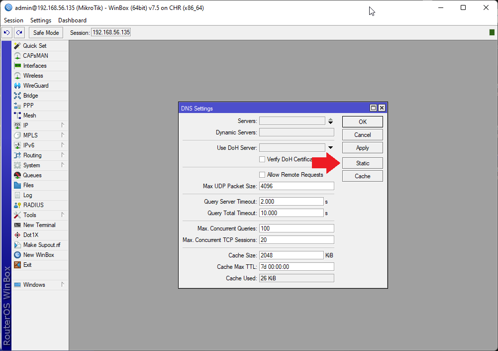 Configure DNS Services