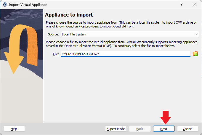 Lab 1.1 Installing GNS3 - the virtual network simulator.