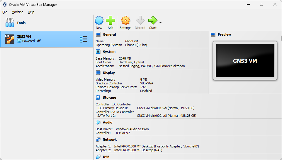 Lab 1.1 Installing GNS3 - the virtual network simulator.