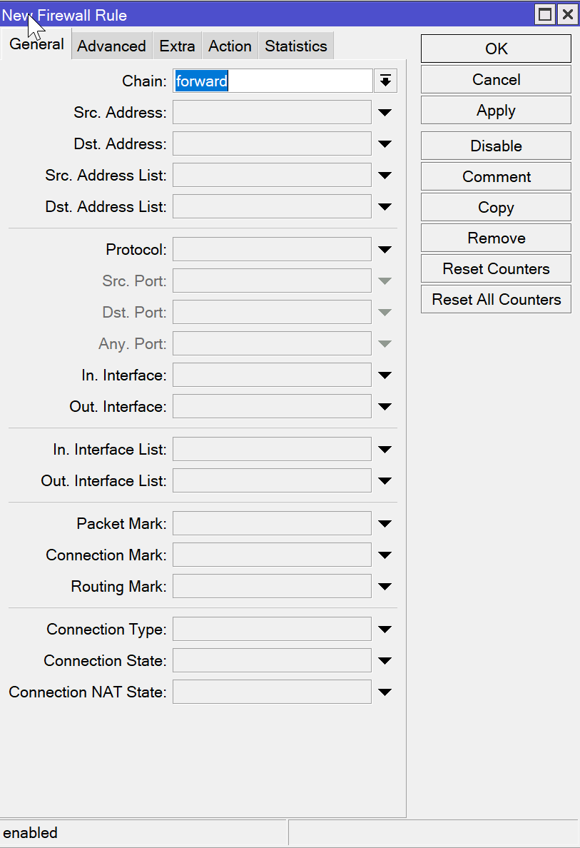 Lab 3.1 Creating a Basic Firewall with MikroTik Router - Part 3